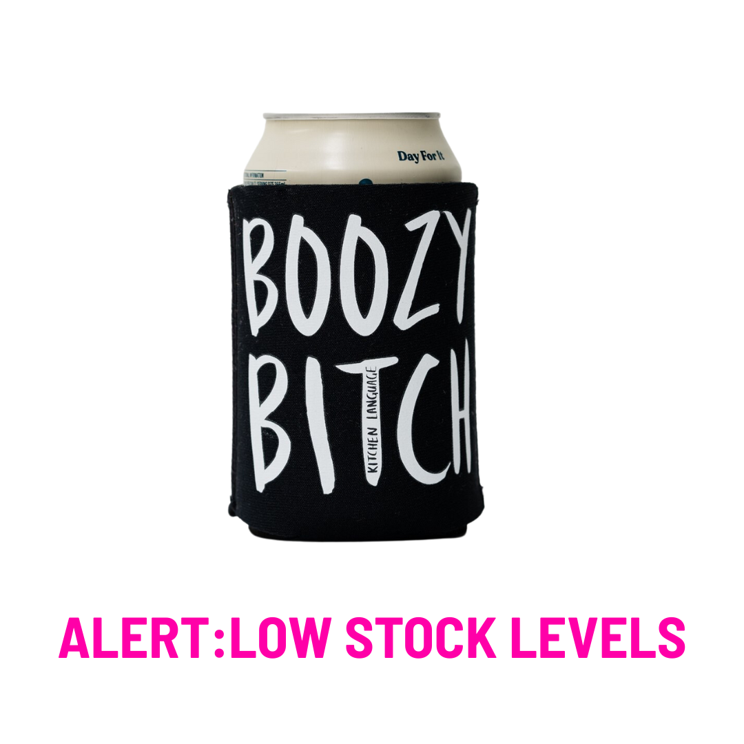 Boozy Bitch Stubby Holder I Drinking accessories I Kitchen Language