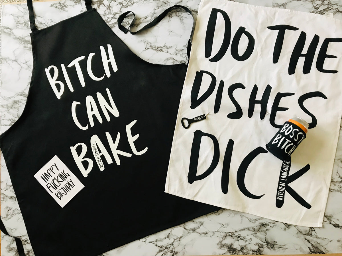Kitchen Language - Funny gifts + joke presents